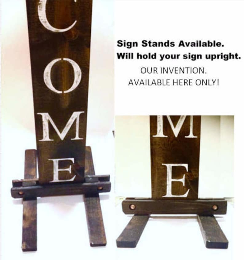 Sign Stand, Welcome Sign Stand, Stand, Sign Holder, Vertical Sign Stand ...