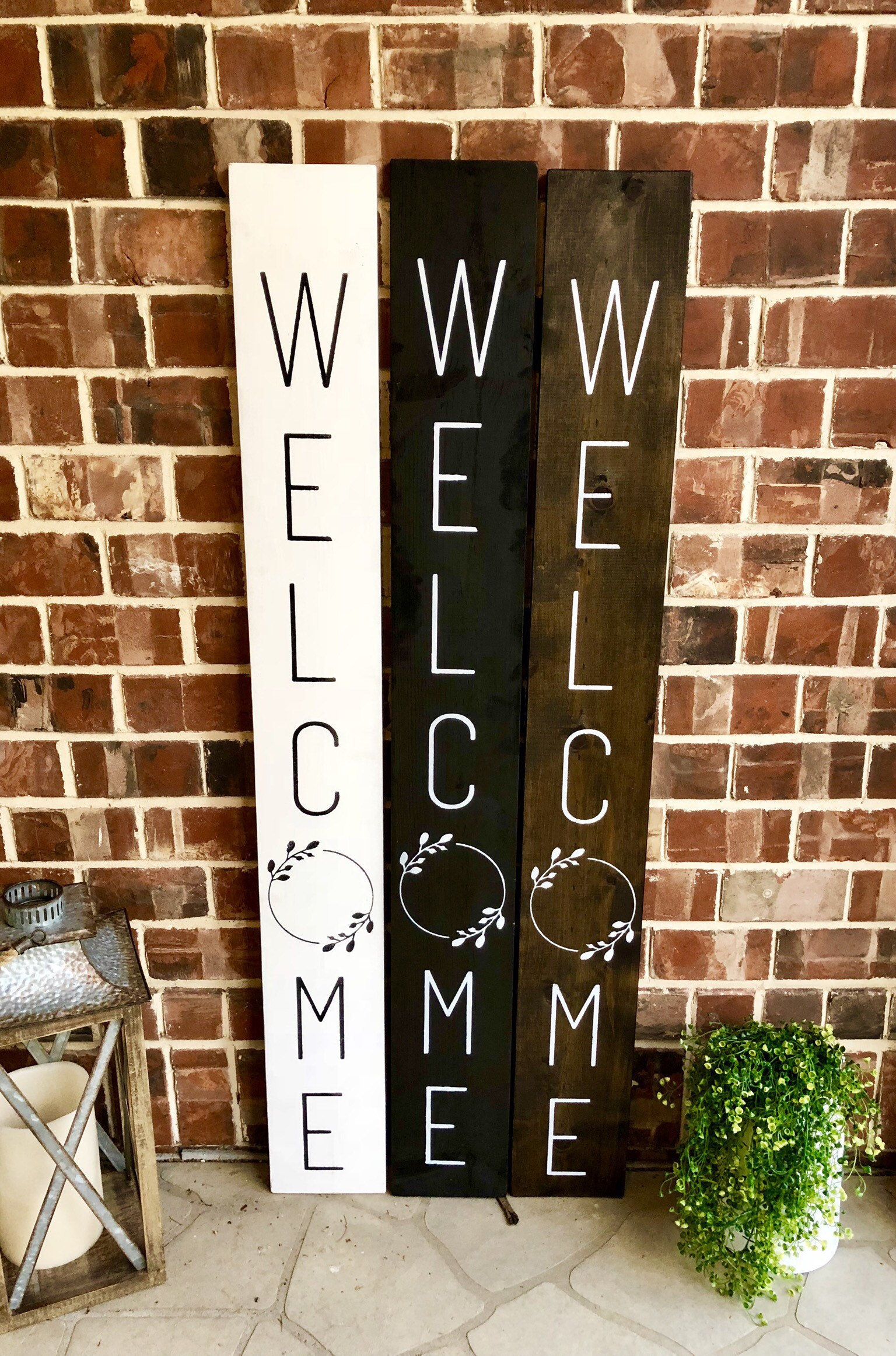 WELCOME SIGN, Porch Decor, Porch Sign, Wreath Welcome Sign, Olive ...