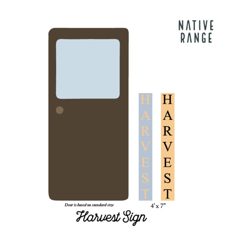 HARVEST SIGN, Front Door Sign, Harvest, Porch Sign, Entryway, Harvest ...