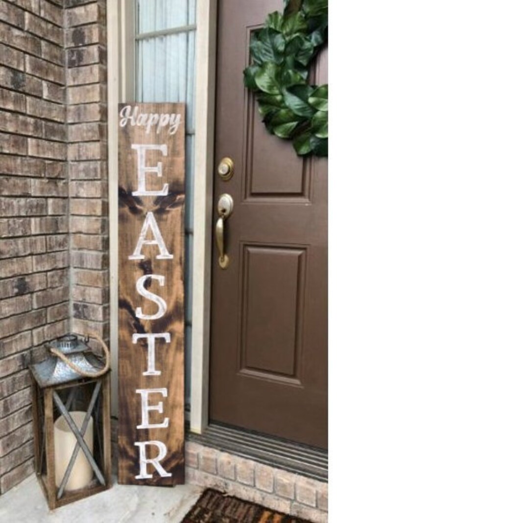 Easter Sign, Happy Easter Sign, Easter Decor, Happy Easter, Spring Sign ...