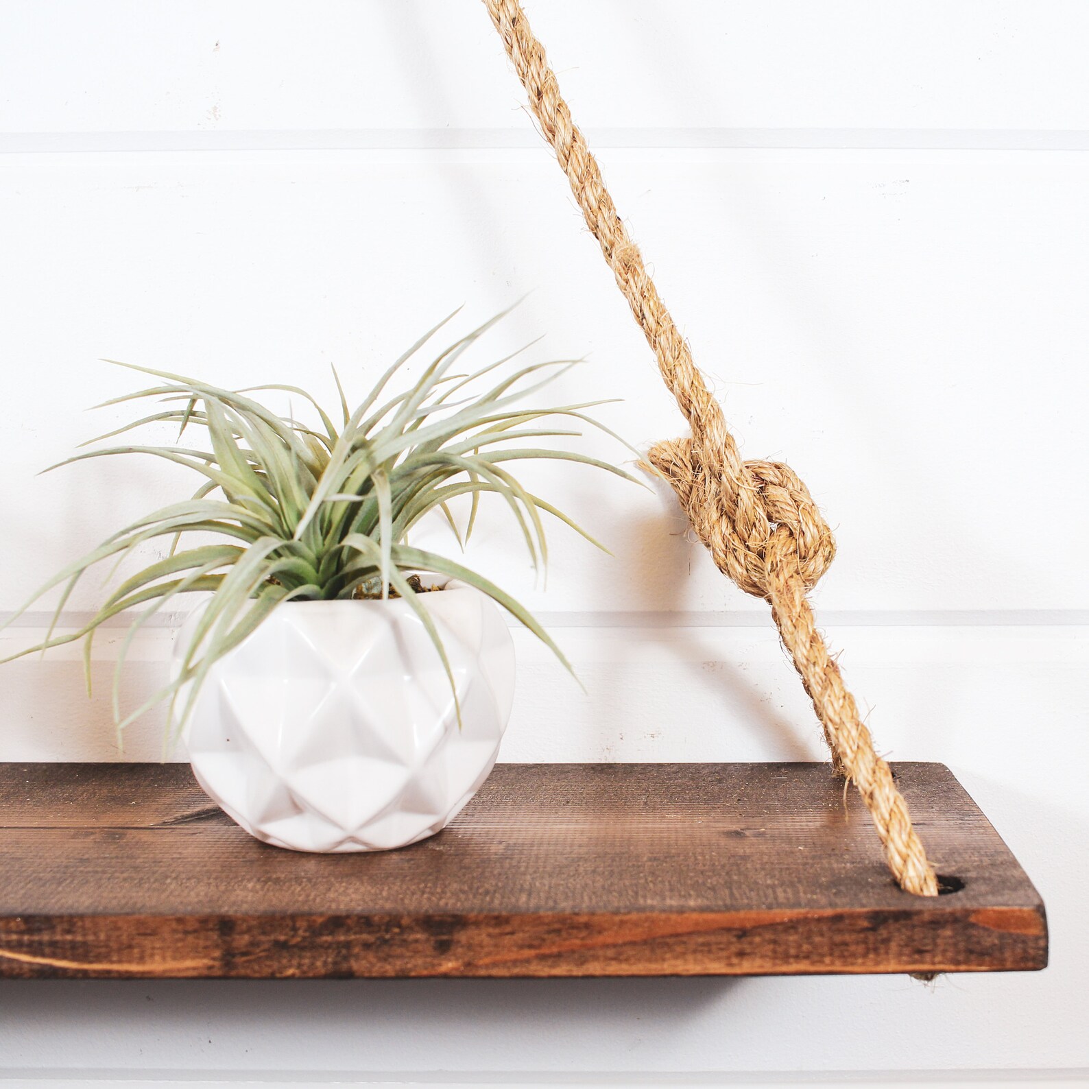 Hanging Shelf Rope Shelf Hanging Rope Shelf Shelf Rustic - Etsy