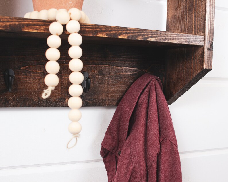 Flush Mount Shelf Storage Mudroom Bathroom Organizer | Etsy