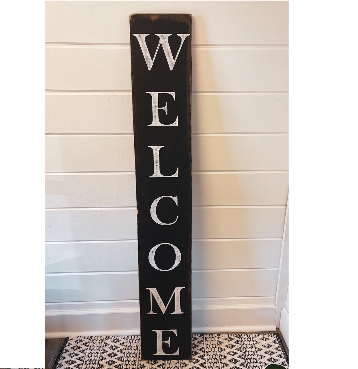 Modern Farmhouse Welcome Sign welcome sign porch sign | Etsy