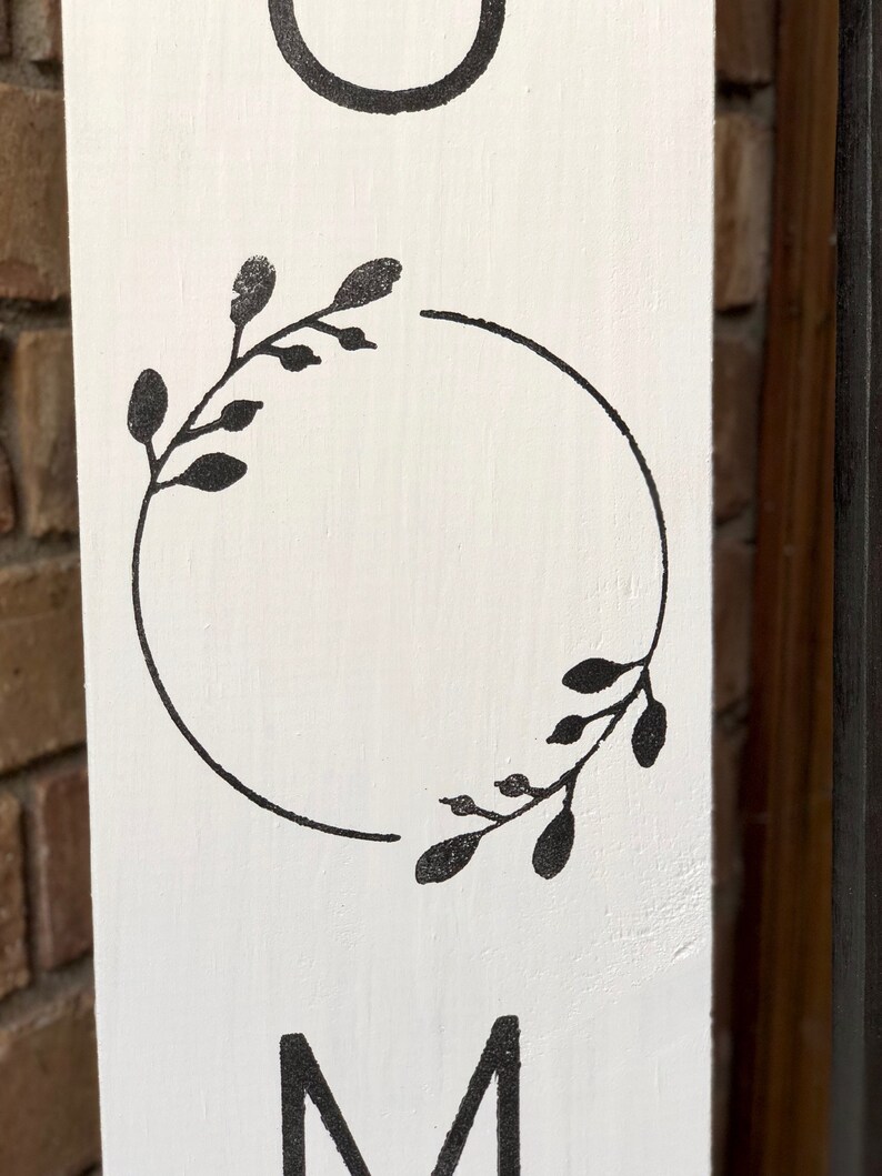 WELCOME SIGN, Porch Decor, Porch Sign, Wreath Welcome Sign, Olive ...