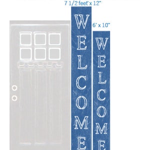 Oversized WELCOME SIGN, Huge RUSTIC Wood Welcome Sign, Front Door ...