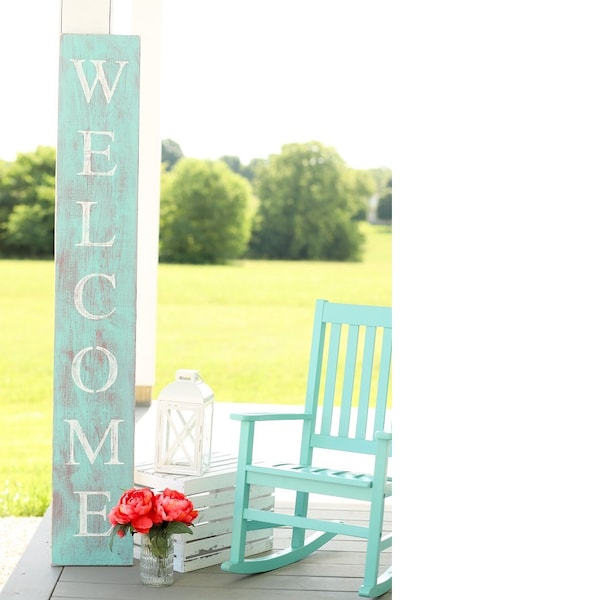 Red Welcome Sign for Front Porch - Etsy