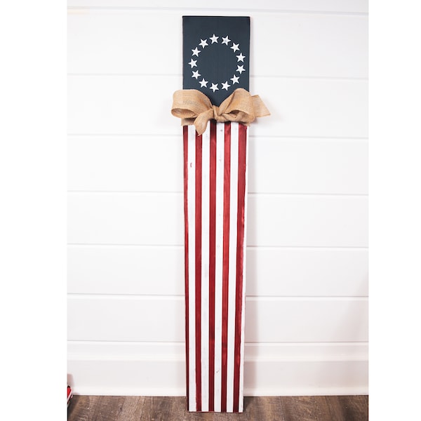Patriotic Porch Sign - Etsy