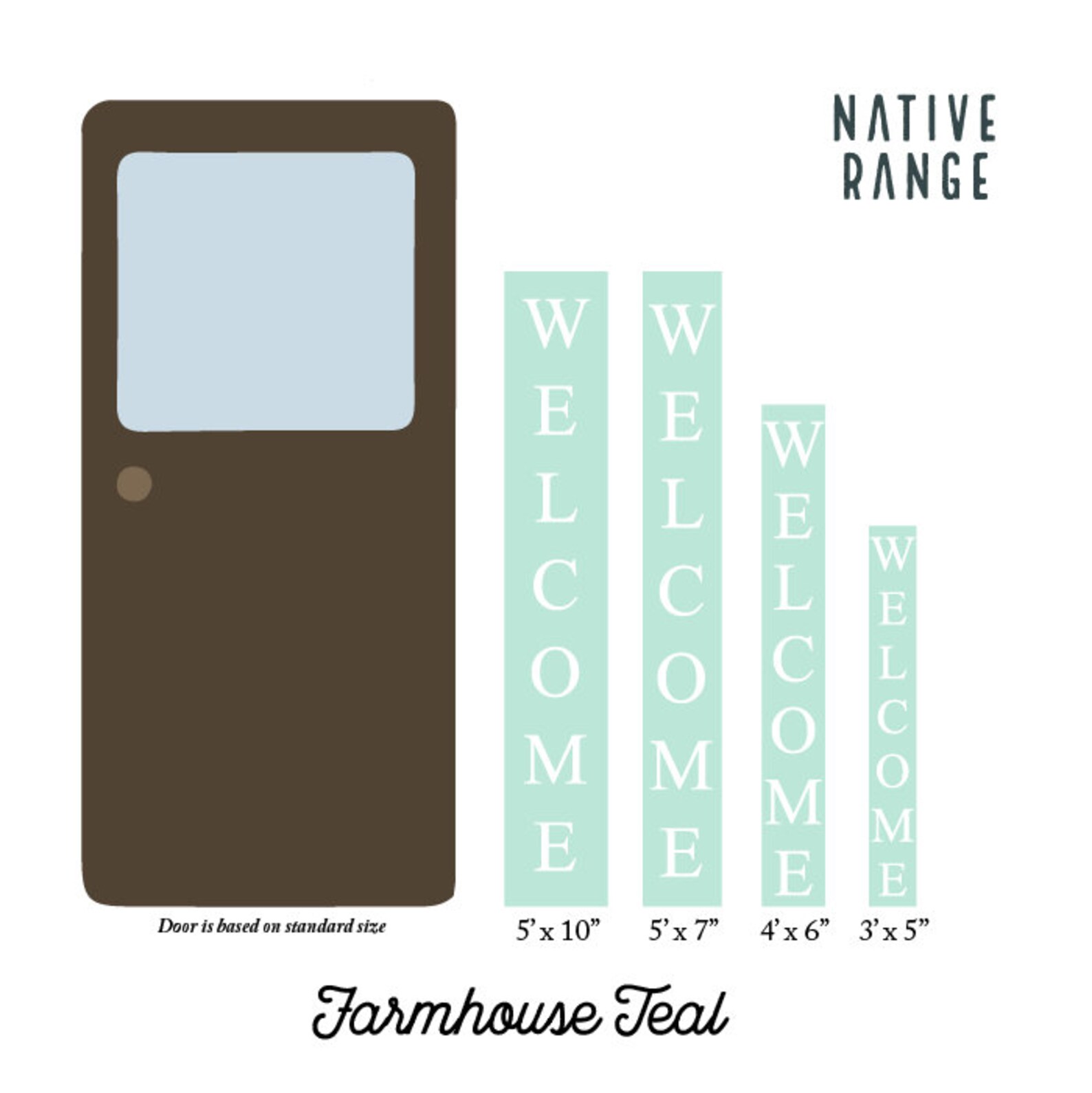 WELCOME SIGN, FARMHOUSE, Rustic Wood Welcome Sign, Front Door Welcome ...