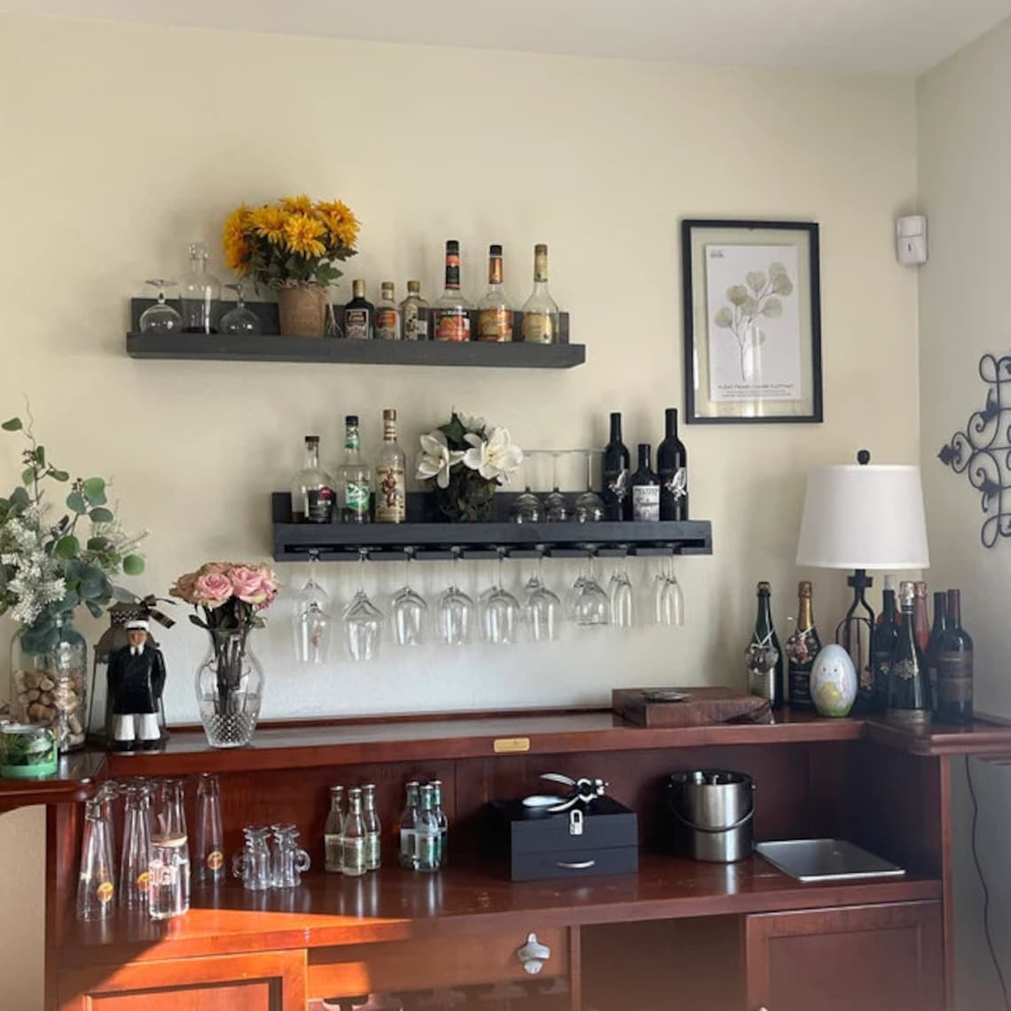 Liquor Shelf, Bar Shelf, Drink Shelf, Bar Shelves, Liquor Cabinet ...