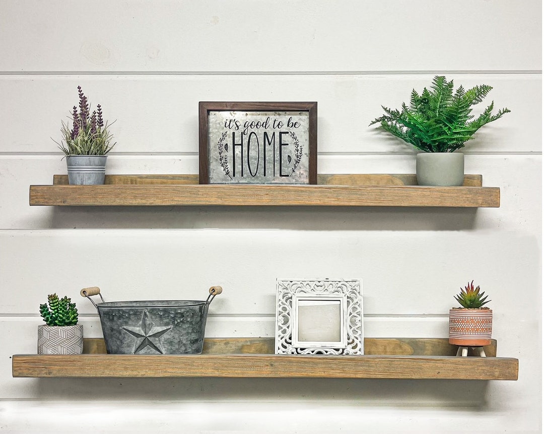 Picture Shelf, Ledge Shelf, Floating Shelf, Picture Ledge Shelf, Photo ...