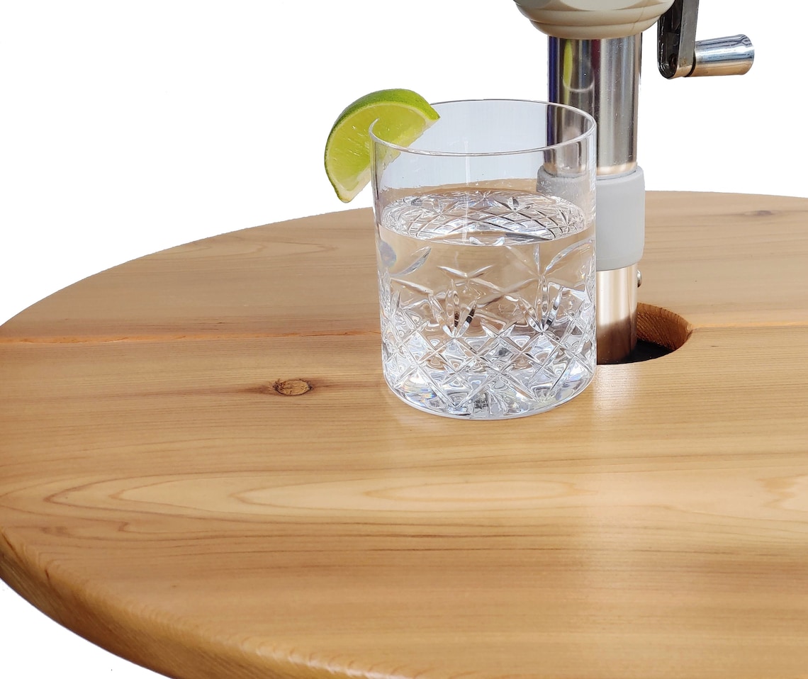 Umbrella Pole Table Tray Patio Pool Drink Shelf Stand. - Etsy