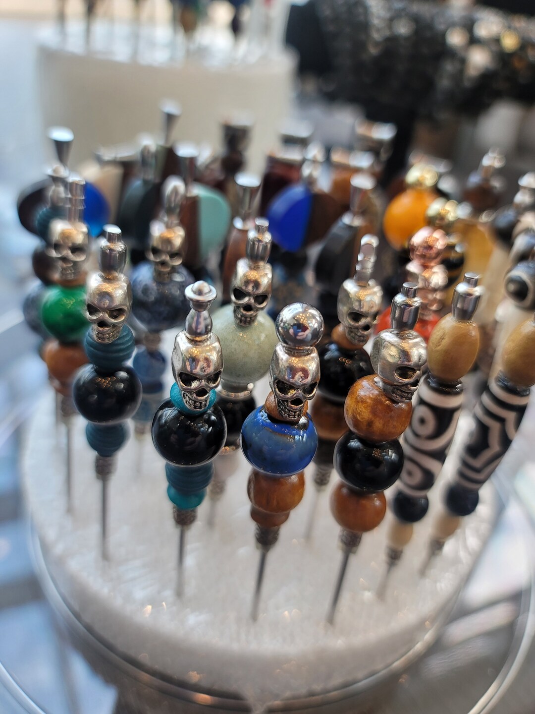 Skull Head Cigar Nub Holder / Poker - Etsy