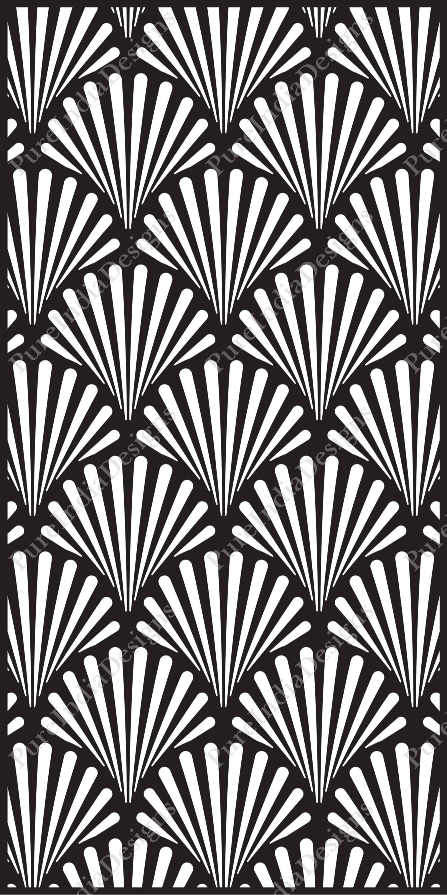 8 Pcs Privacy Screen Laser Cut Files, Room Divider Vector Panel (SVG ...