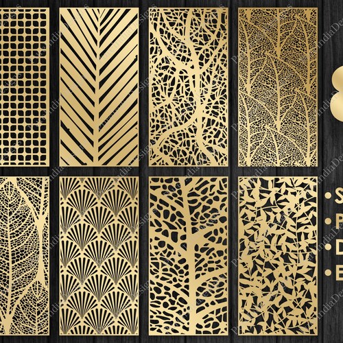 8 Pcs Bundle Partitions room Divider files Vector Panel - Etsy