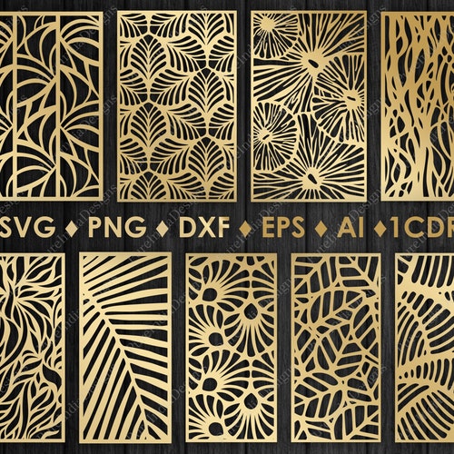 8 Pcs Bundle Partitions room Divider files Vector Panel - Etsy