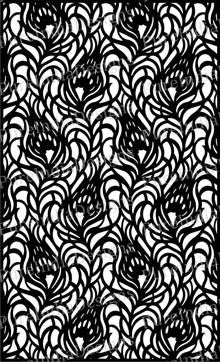 8 Pcs Laser Cut Room Divider, Privacy Screen, Vector Panel (SVG EPS DXF ...