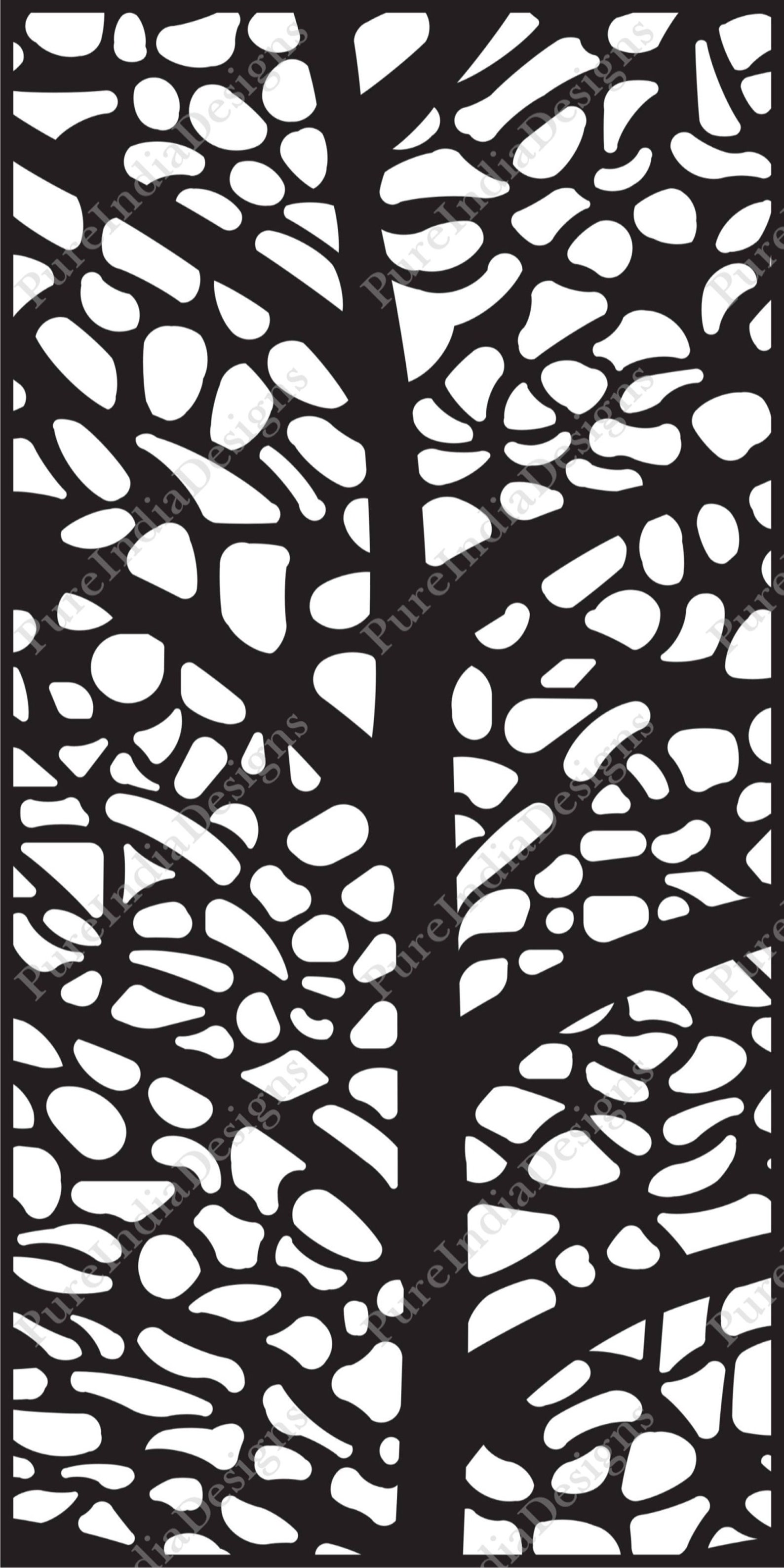 8 Pcs Privacy Screen Laser Cut Files, Room Divider Vector Panel (SVG ...