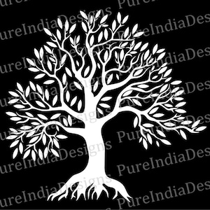 6 Designs Bundle,tree, Abstract, Privacy Screen, Decorative Panel, Svg ...