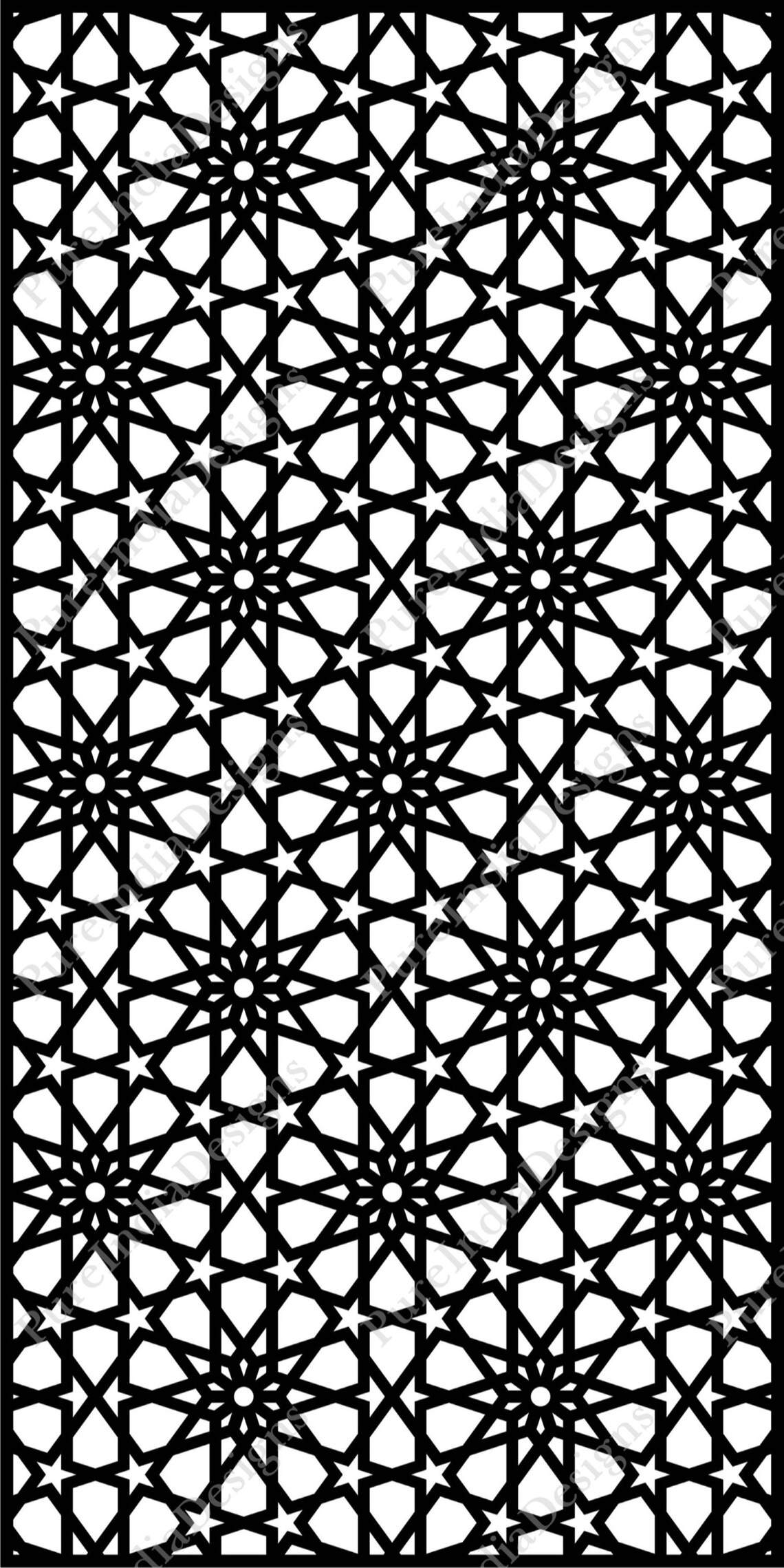 8 Pcs Privacy Screen Laser Cut Files, Room Divider SVG Bundle (digital ...