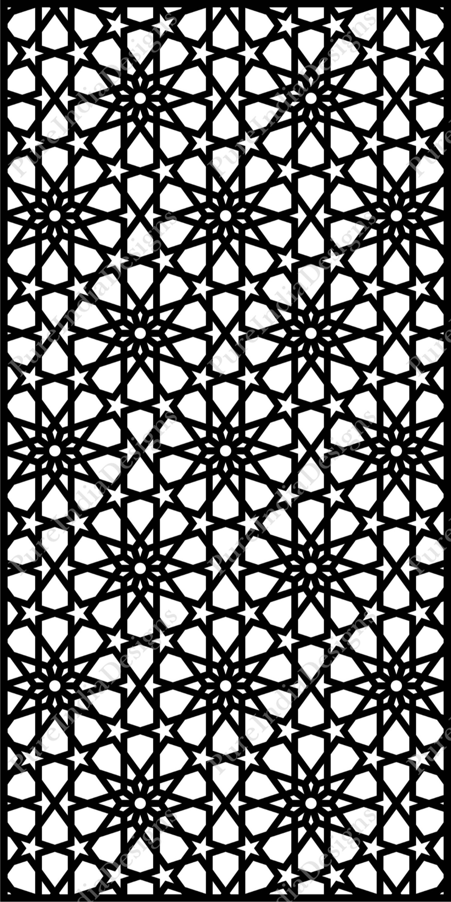 8 Pcs Privacy Screen Laser Cut Files, Room Divider SVG Bundle (digital ...