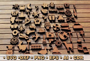 Geometric Animals-dxf Files and SVG Cut Ready for Cnc Machines, Laser ...