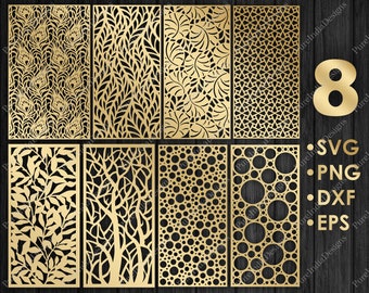 10 Pcs Bundle Partitions room Divider files Vector Panel | Etsy