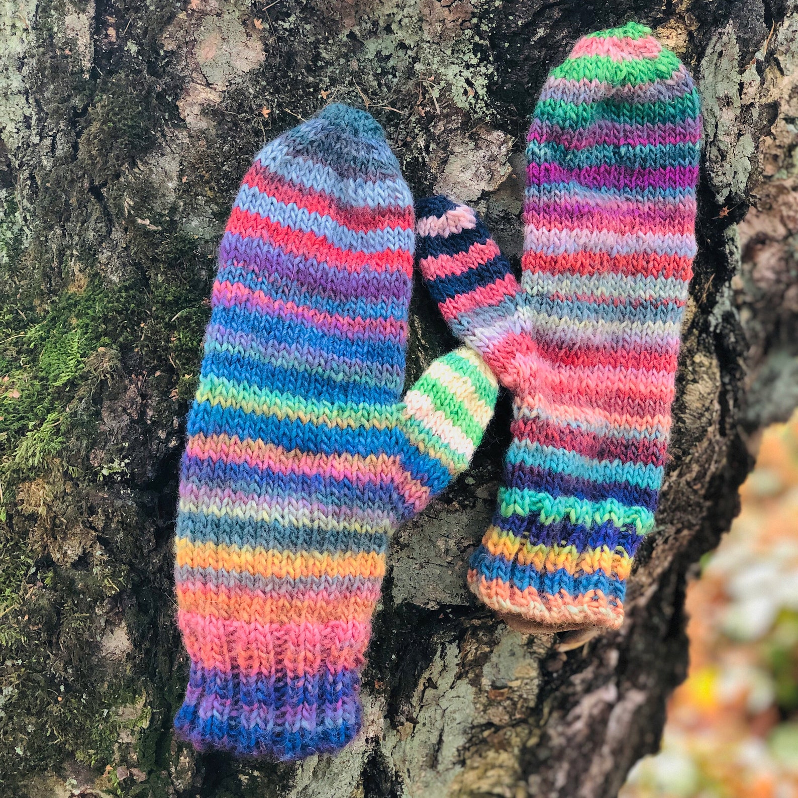 Winter Mittens Wool Mittens Winter Gloves Warm Mittens - Etsy