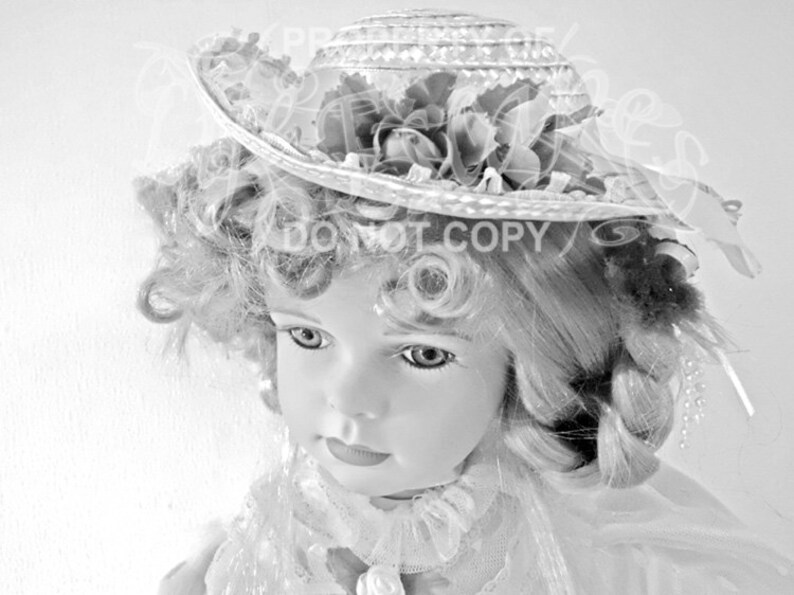 Coloring Book dolls Coloring Pages for Adults. Grayscale | Etsy