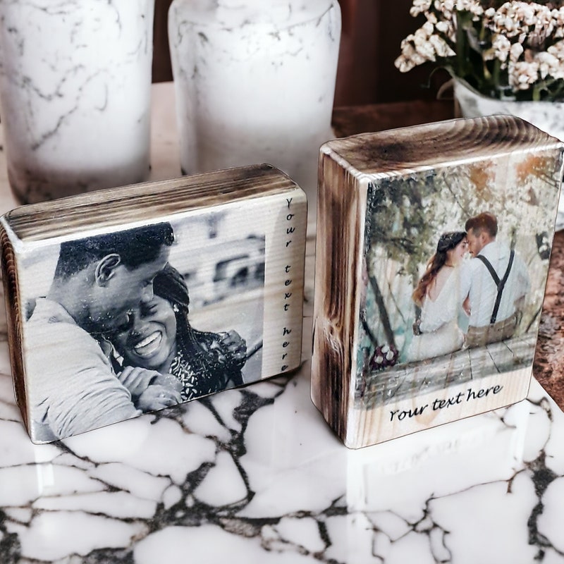 Wood Photo Blocks - Etsy