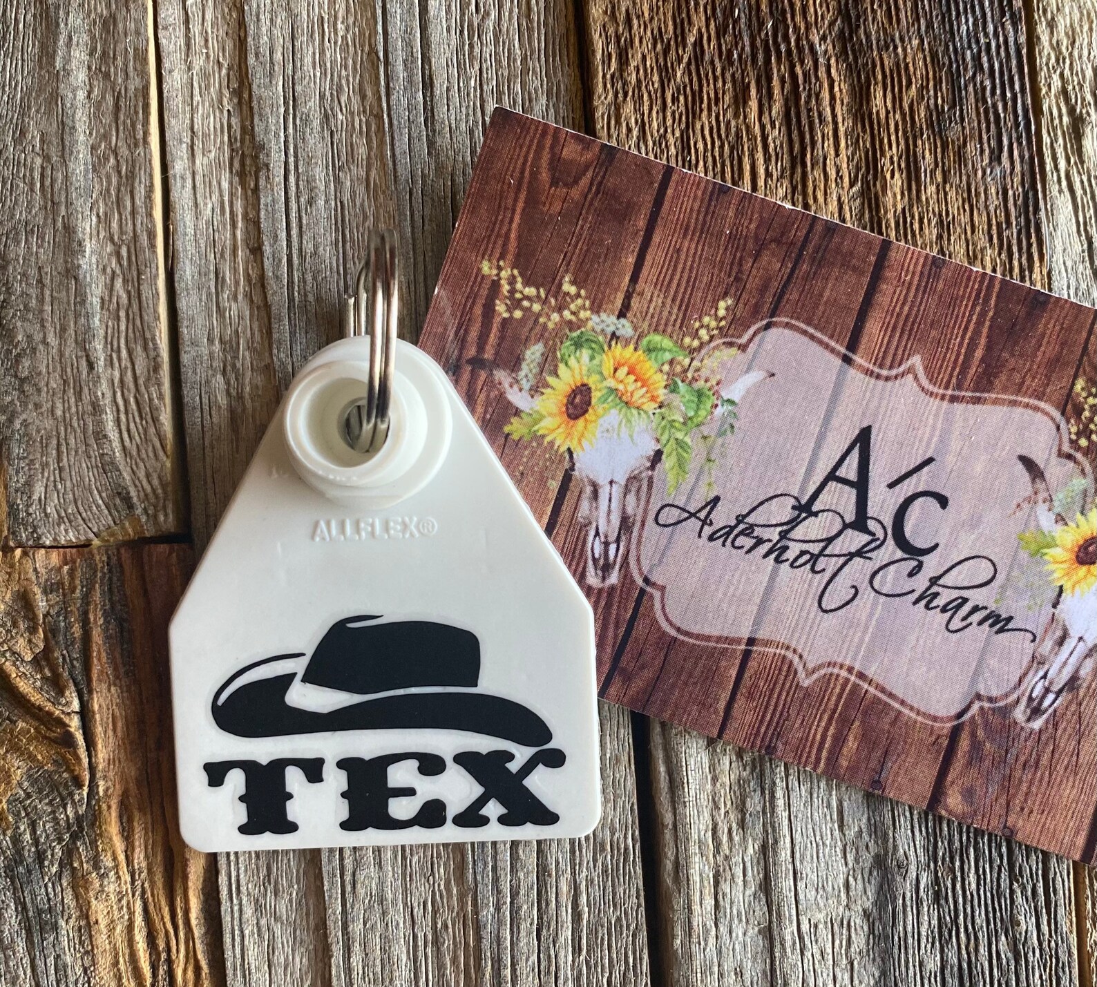 Custom Dog Tag Allflex Livestock Tags Personalized Pet ID - Etsy