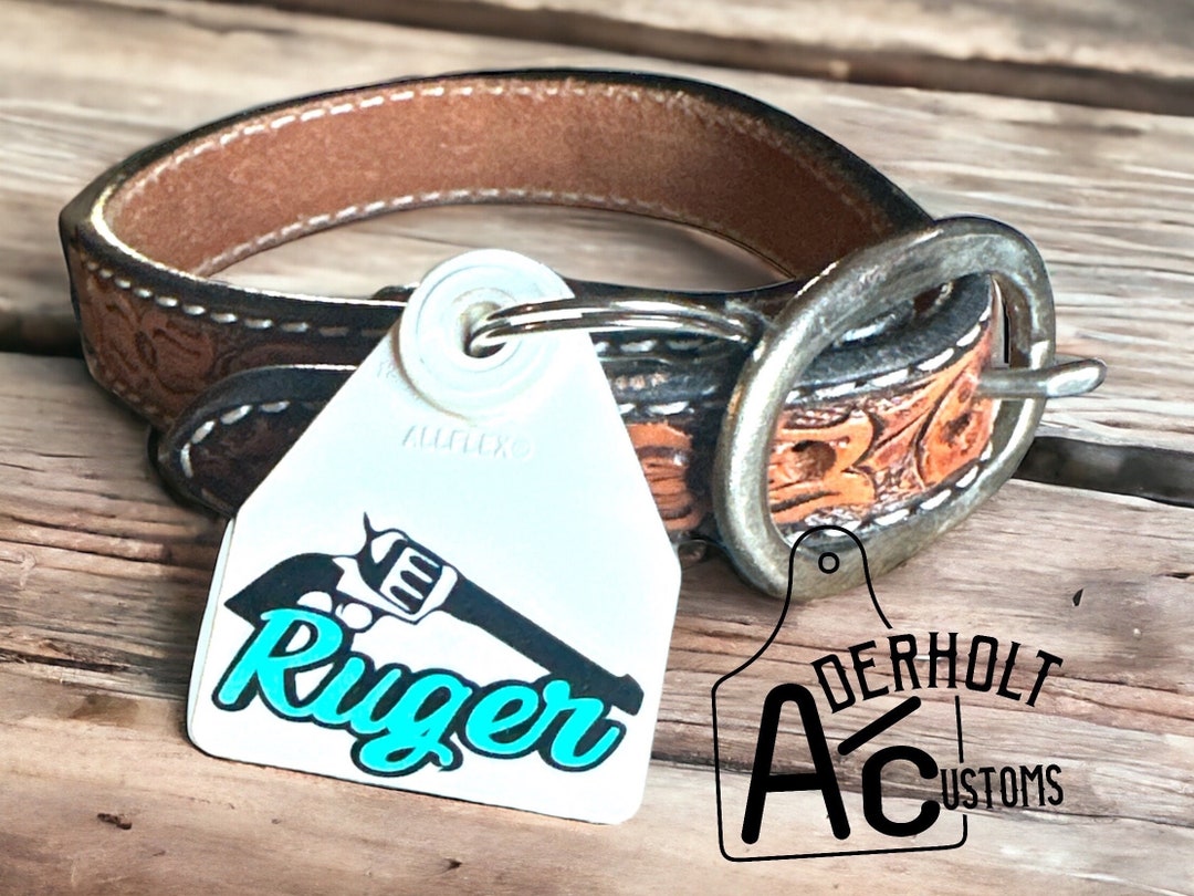 Custom Dog Tag Allflex Livestock Tags Personalized Pet ID Tags Cow ...