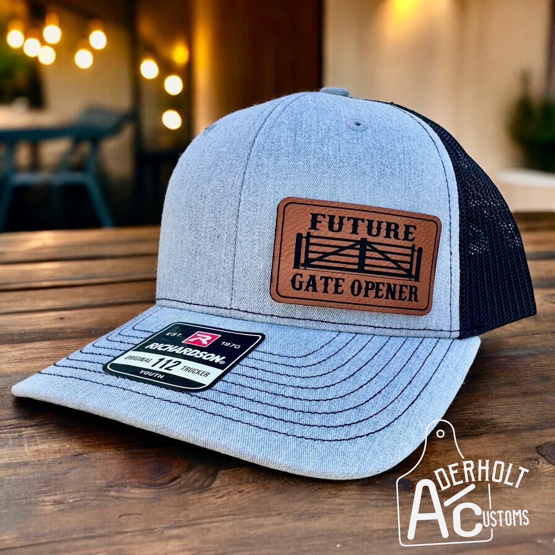 Kid Size Future Gate Opener Trucker Hat Kids Richardson 112Y Youth Ball ...