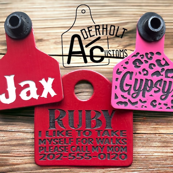 Custom Lamb Ear Tags - Etsy