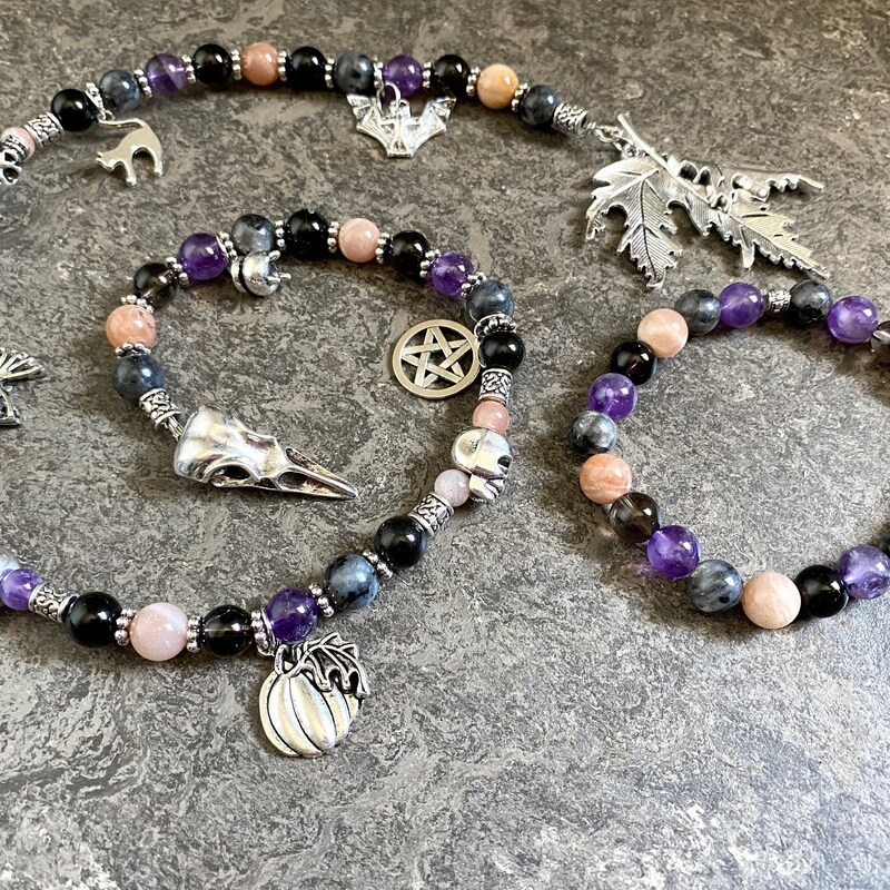 Wiccan Custom Prayer Beads - Etsy