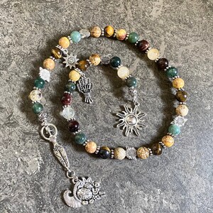Lammas Prayer Beads, Wheel of the Year, Lammas Altar, Lughnasadh Decor ...