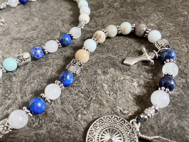Athena Prayer Beads, Goddess of Wisdom, Goddess of War, Meditation Tool ...