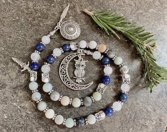 Athena Prayer Beads Goddess of Wisdom Goddess of War | Etsy