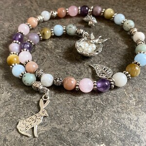 Ostara Prayer Beads, Fertility Prayer Beads, Sabbat Altar Tool, Pocket ...