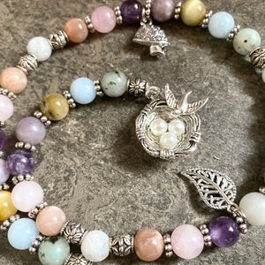 Ostara Prayer Beads, Fertility Prayer Beads, Sabbat Altar Tool, Pocket ...