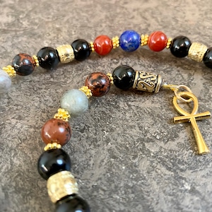 Nephthys Greek Goddess Prayer Beads, Winged Goddess, Nebet-het ...