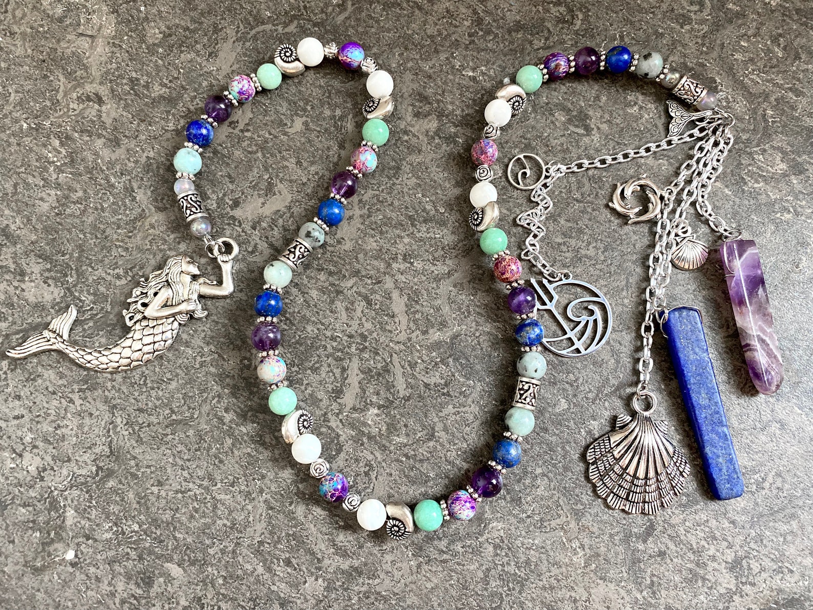 Amphitrite Greek Goddess Mermaid Prayer Beads, Greek Goddess of the Sea ...