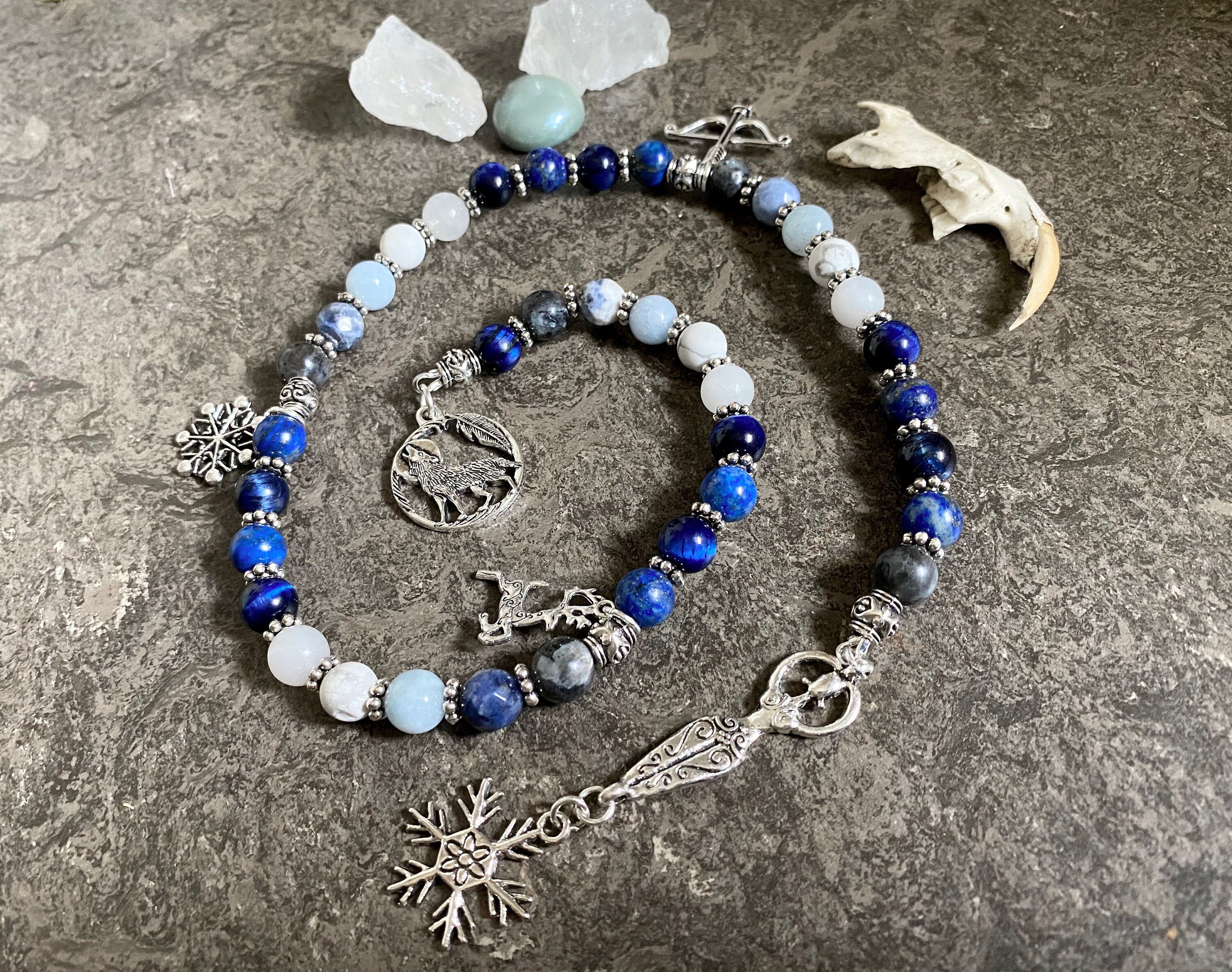 Skadi Norse Goddess Prayer Beads Goddess of Winter and the - Etsy