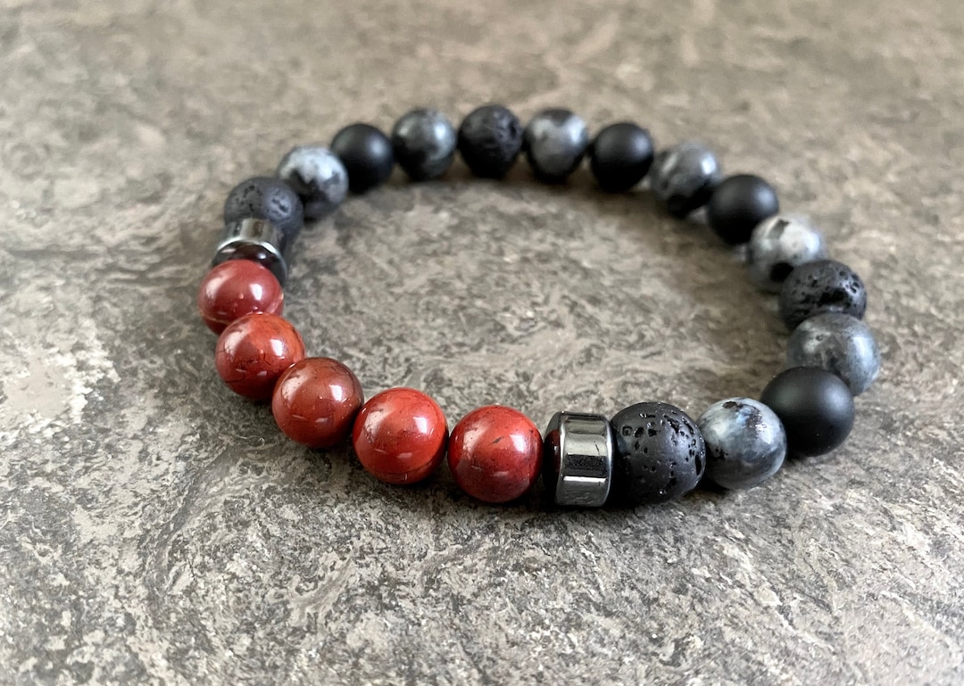 Strength and Courage Bracelet, Crystal Beaded Bracelet, Bracelets for ...