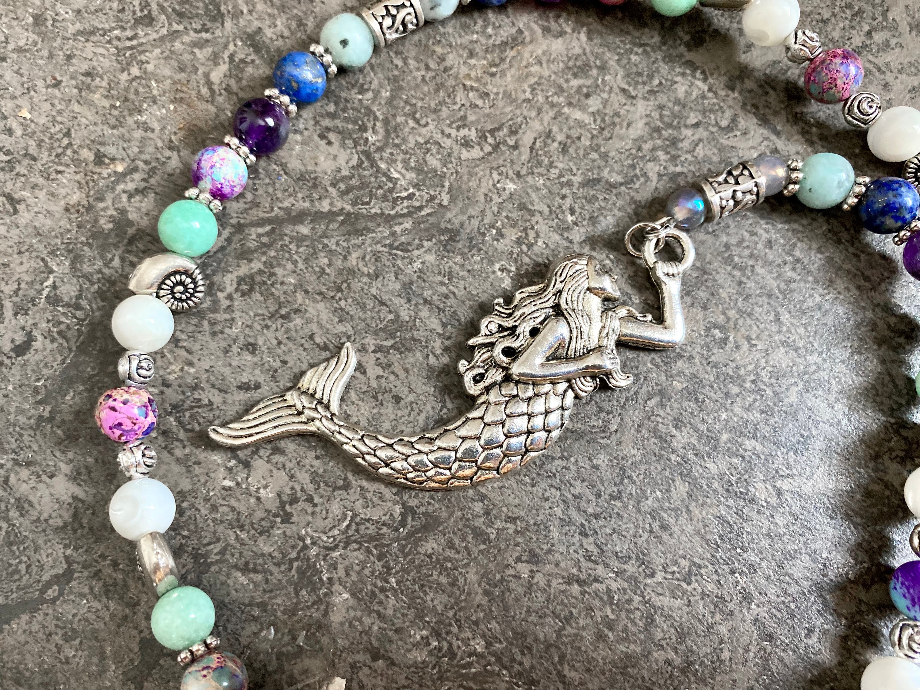 Amphitrite Greek Goddess Mermaid Prayer Beads, Greek Goddess of the Sea ...