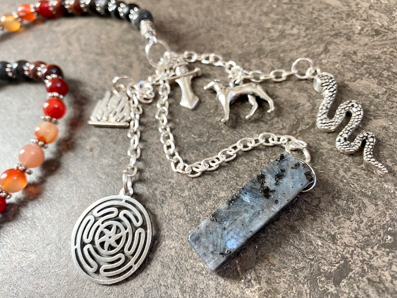 Hecate Greek Goddess Prayer Beads Hecate's Torches - Etsy