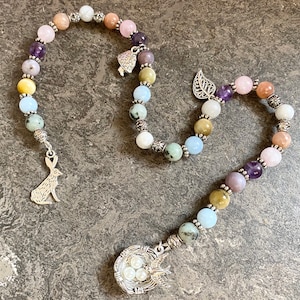 Ostara Prayer Beads, Fertility Prayer Beads, Sabbat Altar Tool, Pocket ...