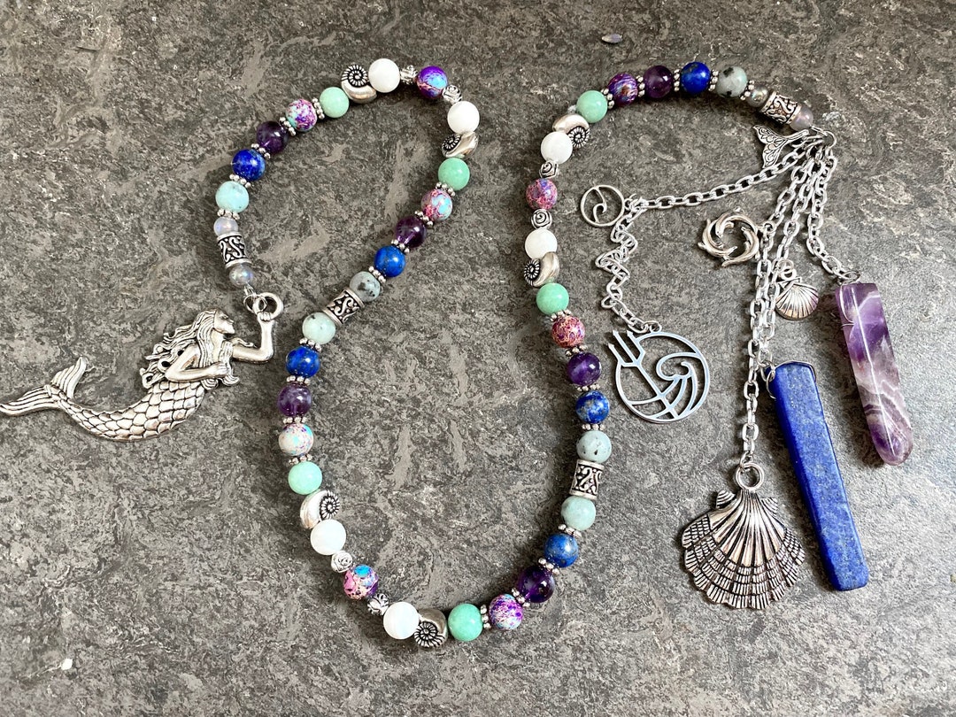 Amphitrite Greek Goddess Mermaid Prayer Beads, Greek Goddess of the Sea ...