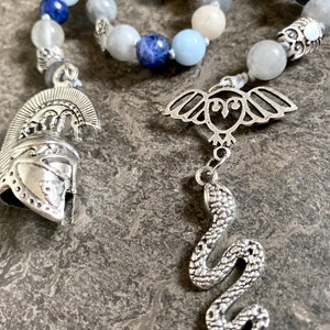 Athena Prayer Beads, Athena Altar, Goddess of Wisdom and War ...