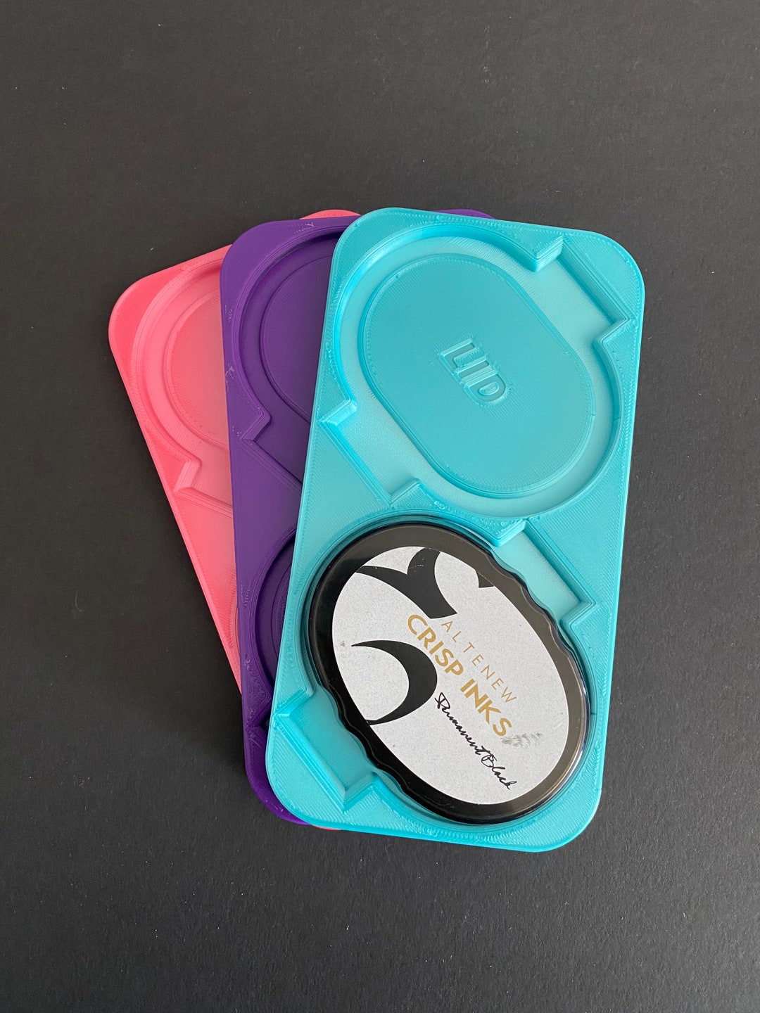 ALTENEW Crisp Dye Ink Oval Pad Anti Slip Tray - Etsy
