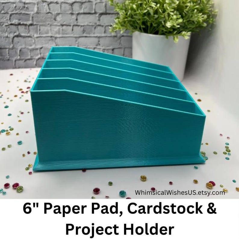 6" Paper Pad, Large Cardstock & Project Holder - Etsy